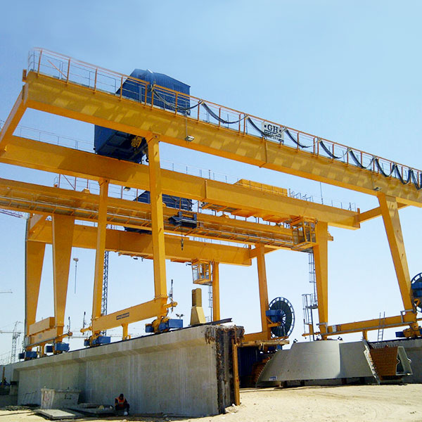 Industrial outdoor use double girder goliath gantry crane - Buy ...